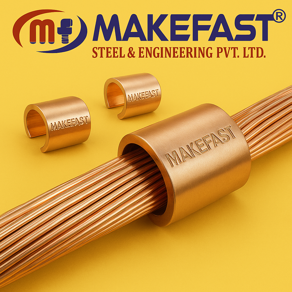 C-Shaped Copper Compression Connectors Manufacturer Mumbai India | C ...